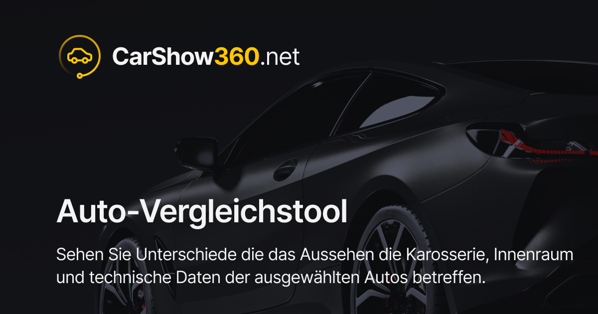 Auto-Vergleichstool | CarShow360