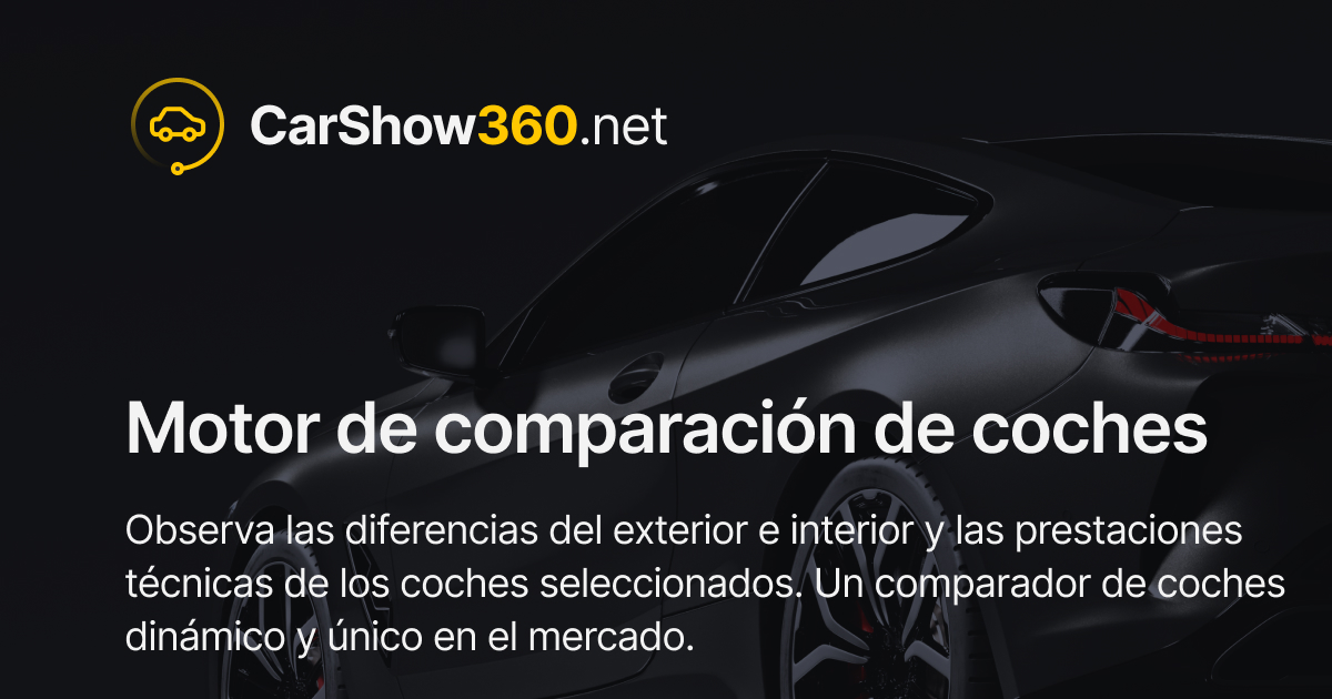 Motor de comparación de coches | CarShow360